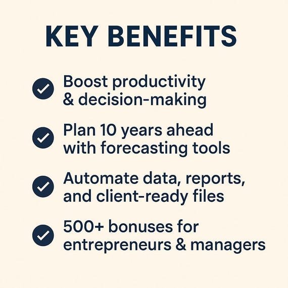 Complete Business & Project Management Toolkit | 30+ Excel Templates ...